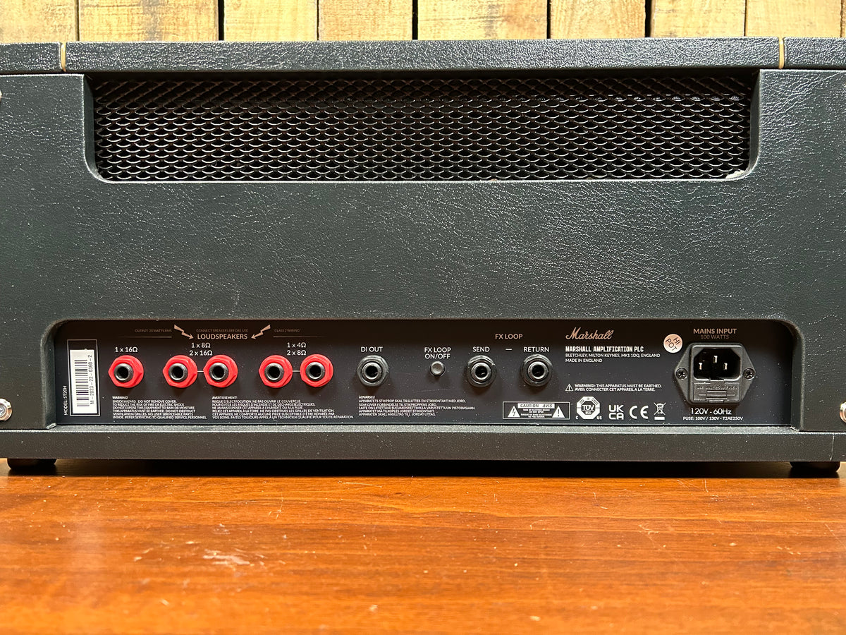 Marshall ST20H Studio JTM 20-/5-watt Tube Amplifier Head – Maxwell’s House of Music