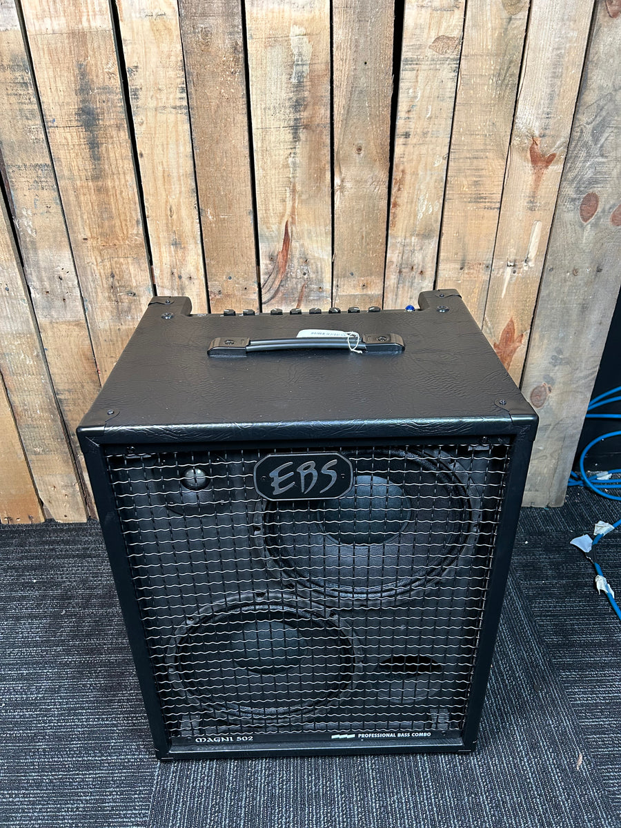 EBS Magni 502 Professional Bass Combo Amp-Black (Pre-Owned) – Maxwell’s ...