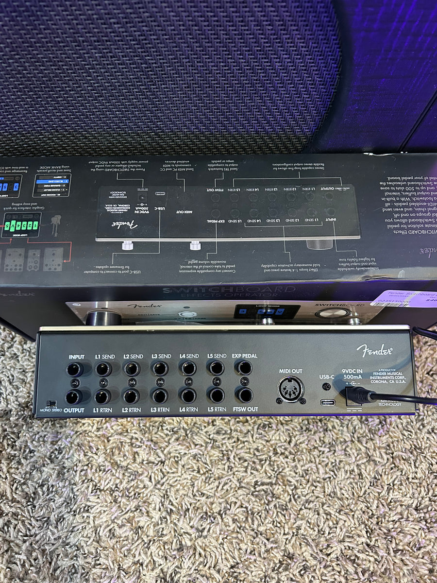 Fender Switchboard Effects Operator – Maxwell’s House of Music