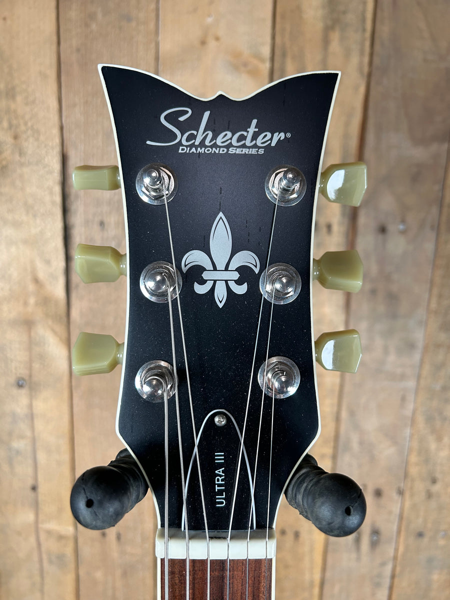 Schecter Diamond Series Ultra III Electric Guitar-Ivory (Pre-Owned ...