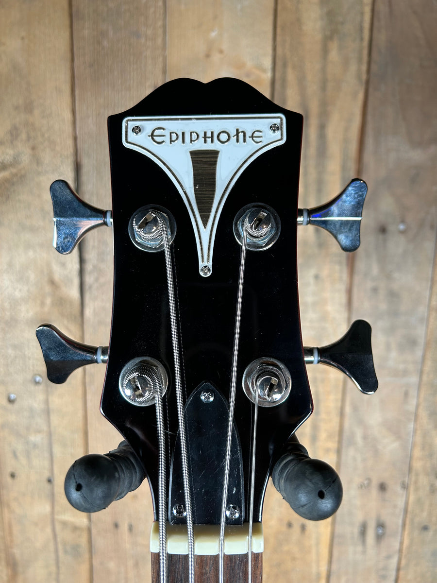 Epiphone Newport Bass Guitar- Cherry – Maxwell’s House of Music