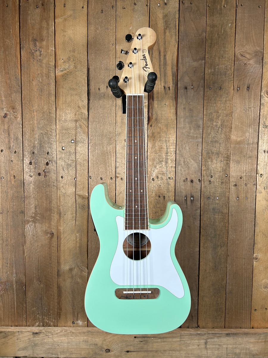 Fender Fullerton Stratocaster Uke - Surf Green – Maxwell’s House of Music
