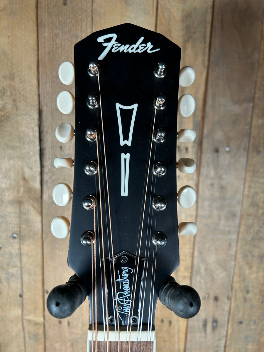 Fender Tim Armstrong Hellcat, 12-string Acoustic-Electric Guitar - Nat ...